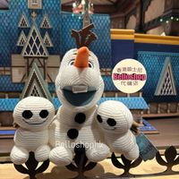 HKDL - Snowgie and Olaf Plush "World of Frozen"